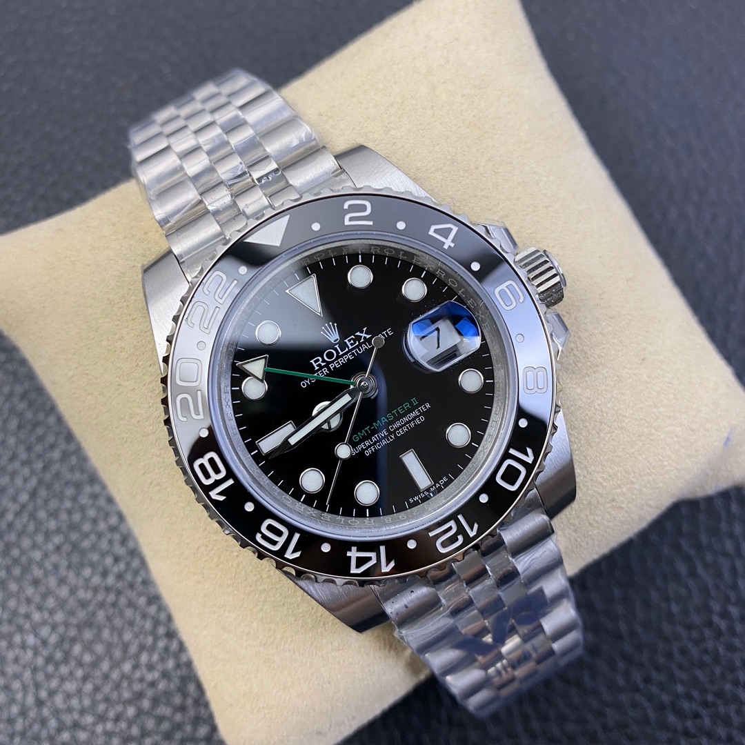 GMT-MASTER II m126710grnr-0003 Black 40mm